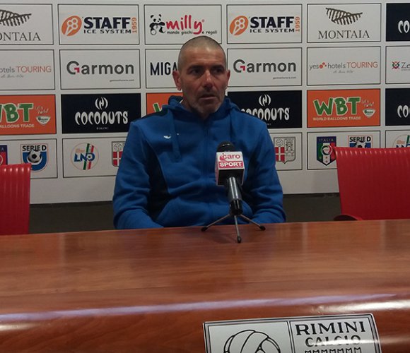 Trestina VS Rimini, la vigilia di mister Righetti